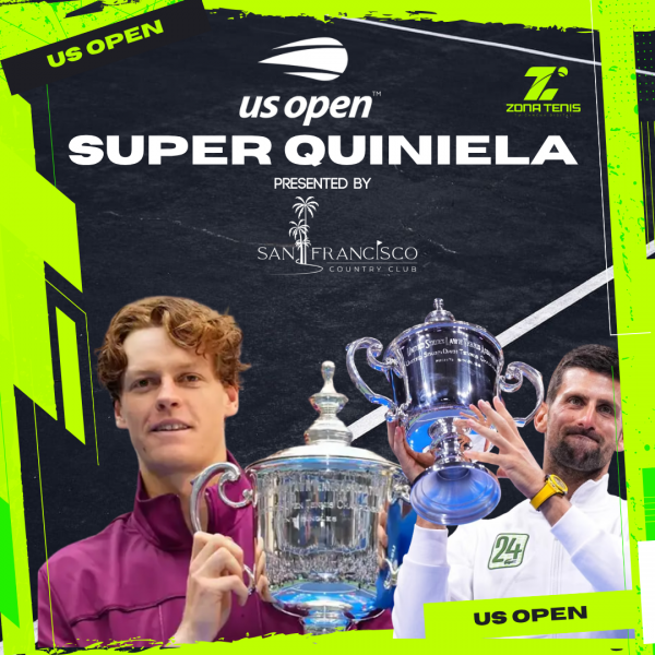US OPEN 2025 - SUPER QUINIELA ZONA TENIS - Bracket Challenge Results